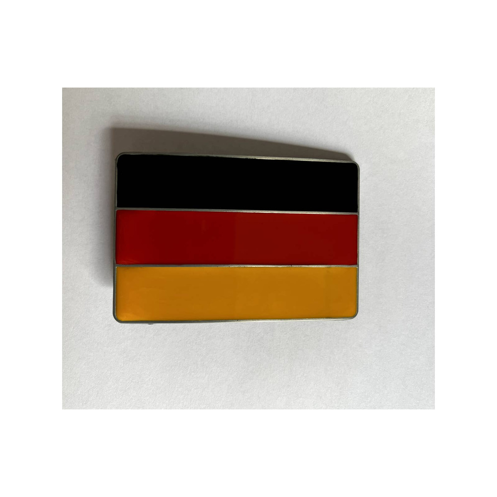 National Flag Of Germany Belt Buckle - Gem